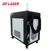China Composite Fiber Laser Cleaning Machine 300W Pulsed Laser Source + 2000W Continuous Laser Source for sale