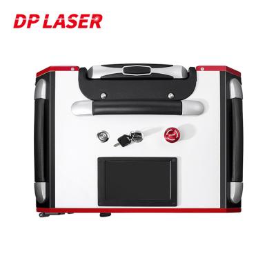 Cina Cassa portatile del carrello di rimozione della ruggine del laser di rimozione della ruggine 100W 200w tenuta in mano in vendita