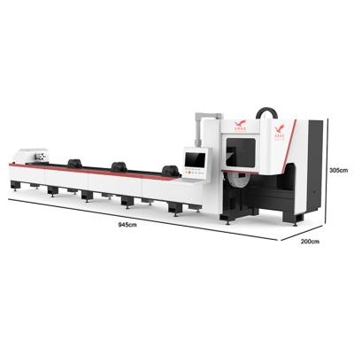 Cina CNC 100m/min di tipo automatico della tagliatrice del laser della metropolitana del quadrato del giro di 6022 metalli in vendita