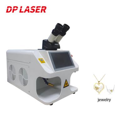 Cina Saldatore a punti 1064nm dei gioielli della macchina 60W 100W della saldatura a laser di Mini Ring Necklace Pendant YAG in vendita