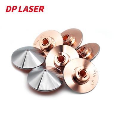 Cina Le parti dell'attrezzatura del laser di D28 D32 Raytool WSX Precitec dirigono strato a un solo strato dell'ugello di taglio del laser il doppio in vendita