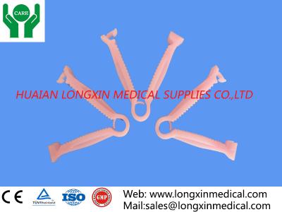 China disposable medical sterile plastic umbilical cord clamp for sale