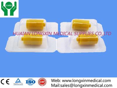 China CE and ISO approved medical disposable yellow or transparent Heparin Caps ,STOPPER for sale