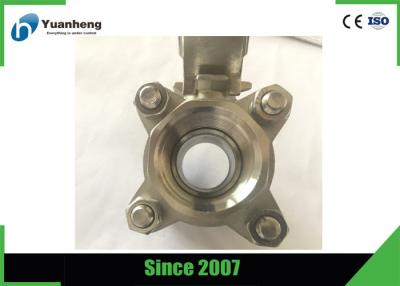 Cina Valvola a sfera infilata BSP 3PC dell'acciaio inossidabile di controllo di flusso SS316 in vendita