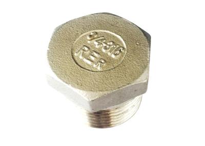 China 2 el acero inoxidable npt, bsp, bspt del Mpa 316 roscó 3/8