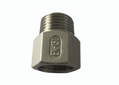 Hexagon-Mann und Frau verlegter Edelstahl-Sockel SS 316