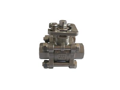Cina Alti controllo flangiato del manuale o dell'azionatore della classe della VALVOLA A SFERA CF8 di iso 5211 del cuscinetto di montaggio DN50 in vendita