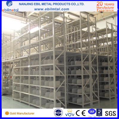 China Popular  Mezzanine Rack with CE certificate high quality steel best warehouse solution for sale