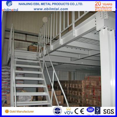 China metal steel platform with galvanized and painted floor with heavy floor capacity for sale