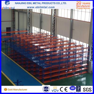 China powder painted metal mezzanine rack with ISO quality certificate for sale