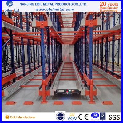 China High storage efficiency warehouse radio shuttle pallet rack various color are available for sale