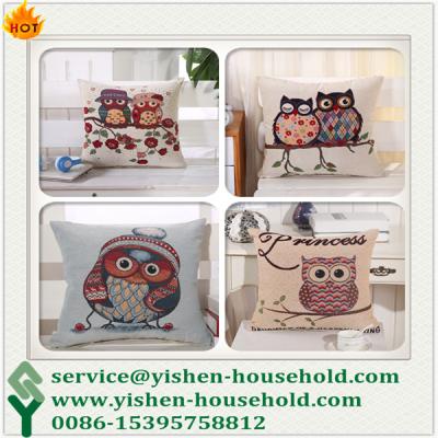 China Yishen-Household  Hot  woven jacquard decorative tapestry cushions or cushion covers for sale