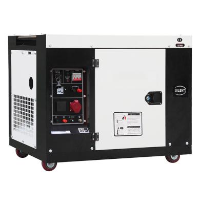 中国 20A 10 KVAの単一シリンダー ディーゼル機関の発電機HR188FA無声GENセット 販売のため