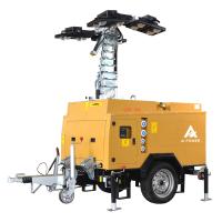China 4x350 Watts Portable Light Tower for sale