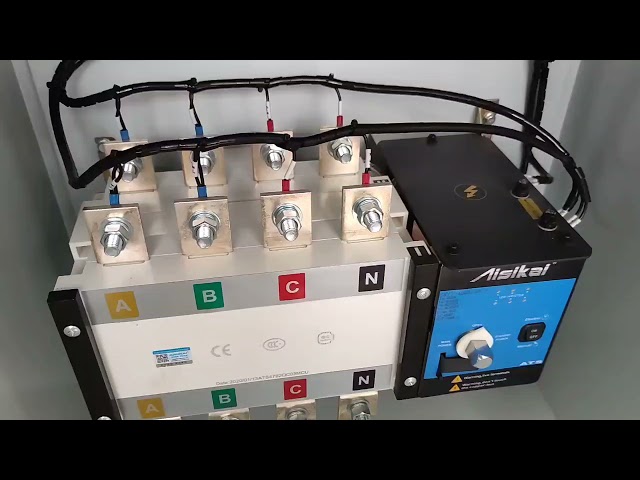 4 폴 400A 자동 이동 ATS 그룹에 의해 전기 발전기 630A 800A 1000A