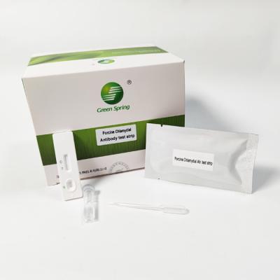 China 50 stukken van de het Antilichamen Snelle Test van Varkenschlamydiosis van de de Varkensgriep Uitrustings 50 Tests Kit Gmp ISO9001 Te koop