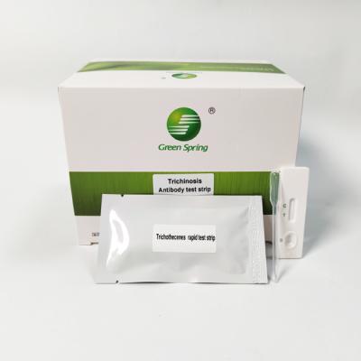 China Teste suíno Kit Antibody Rapid da gripe dos suínos do Trichinosis ISO9001 50 testes/jogo PBF à venda