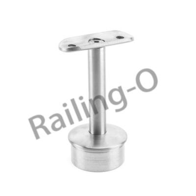 China 42.4mm Stainless Steel Handrail Support Satin Mirror Finish Stair Handrail Brackets for sale