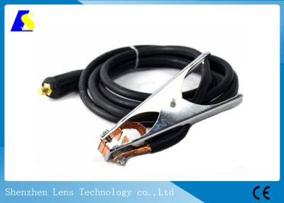 China 4 Meters Welding Cable Ground Clamp 200A-500A Silver Color For Welding Machine for sale