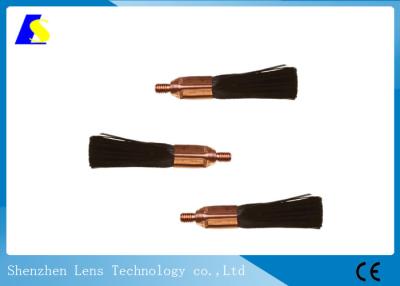 China Tig Welding Threaded Carbon Fiber Cleaning Brush Copper Hardware Customized Size for sale