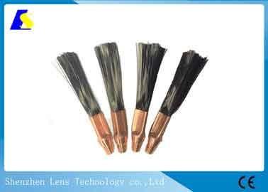 China Tig Weld Cleaning Brush M6 Thread Carbon Fiber Conductive Replacement Brush for sale