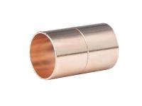 China Copper Rolled stop coupling C x C, (copper coupling, copper fitting, AC/R pipe fitting, HVAC/R fitting) for sale