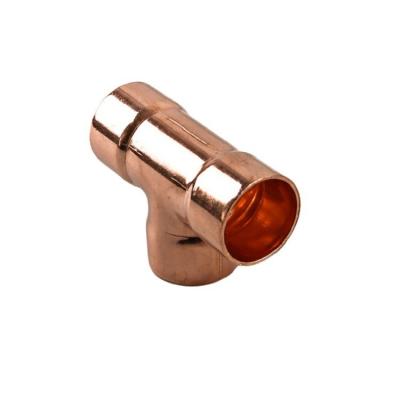 China Copper Equal Tee C x C x C, copper tee, copper fitting, ACR pipe fitting for sale