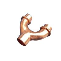 China copper special tee (copper Y tee, copper fitting, HVAC/R fitting, copper U bend) for sale