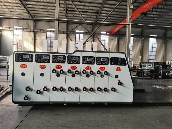 High speed ce certificate automatic leading edge feeding auto feeder corrugated board box rotary die cutting machine