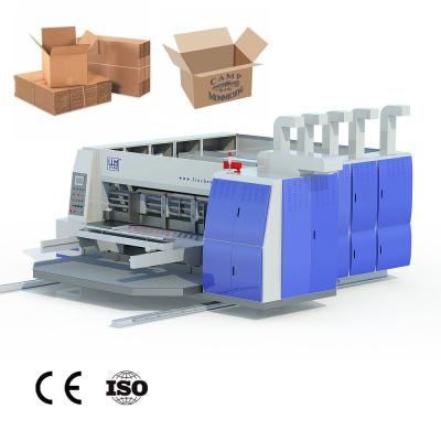 Cina la stampatrice ondulata, cartone ondulato 4 colori printer&slotter&rotary muore taglierina in vendita