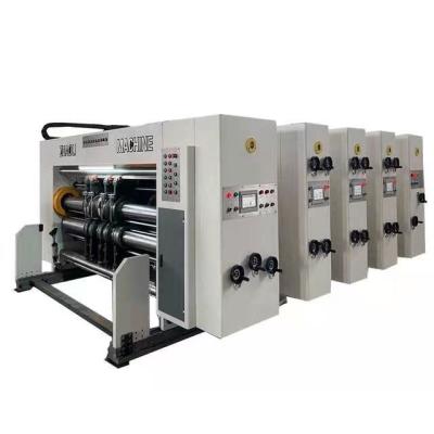 Cina Stampa automatica ad alta velocità di Flexo che scanala macchina tagliante del tipo d'alimentazione del margine anteriore in vendita