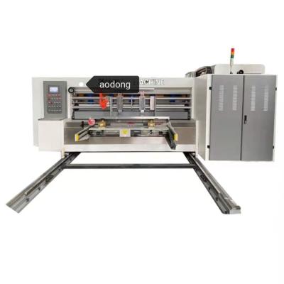 Cina Stampa automatica ad alta velocità di Flexo che scanala macchina tagliante del tipo d'alimentazione del margine anteriore in vendita
