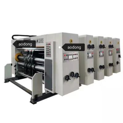 Cina stampa di 4color Flexo che scanala controllo di computer tagliante della macchina in vendita