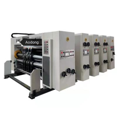 Cina 2021 il nuovo 3 colore Flexo che stampa la macchina scanalatrice ha ondulato il cartone 3 colori Printer&Slotter   In India in vendita