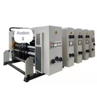 China High Velocity Flexo Printing Slotting Die Cutting Machine Precision Control for sale