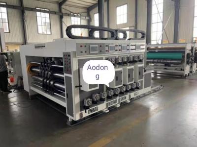 Cina Alta velocità Flexo che stampa scanalando controllo tagliante di precisione della macchina in vendita