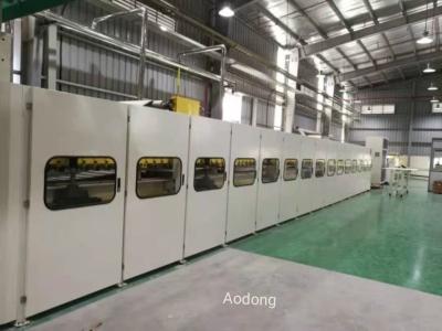 Cina Cartone automatico che rende a macchina singolo Facer macchina di produzione del contenitore di cartone del cartone ondulato nel Vietnam in vendita