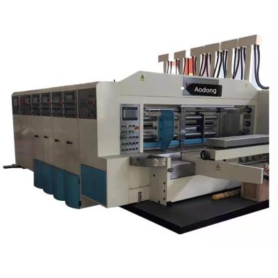 Cina Flexo multicolore che stampa scanalando macchina tagliante, apparecchiature di stampa flessografiche in vendita