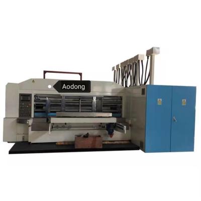 Cina Flexo multicolore che stampa scanalando macchina tagliante, apparecchiature di stampa flessografiche in vendita