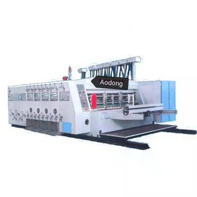 Cina Flexo multicolore che stampa scanalando macchina tagliante, apparecchiature di stampa flessografiche in vendita