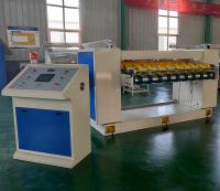 China NC Cut Off Cardboard Cutting Machine Computerized Helical Knife Structure for sale