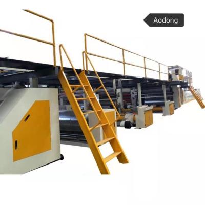 Cina Pianta ondulata automatica multicolore della scatola di 3 pieghe per cartone in vendita