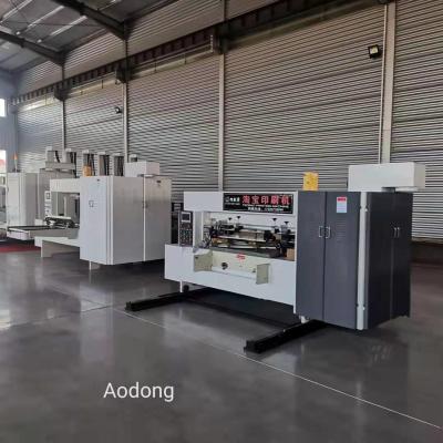 Cina Stampa automatica di Flexo che scanala macchina tagliante 450 pezzi di Min Design Speed in vendita