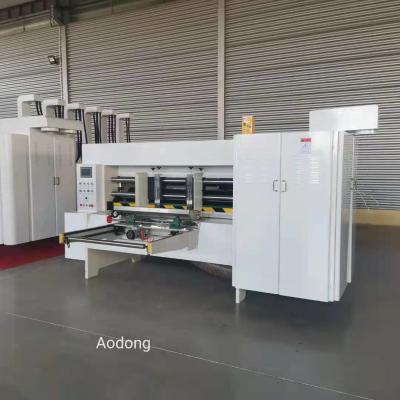 Cina 5.5kw ha ondulato la stampatrice di Flexo, macchina tagliante del contenitore di pizza in vendita