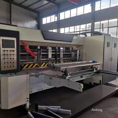 Китай 37.5KW гофрировало оборудование коробки, роторное умирает автомат для резки для гофрированный продается