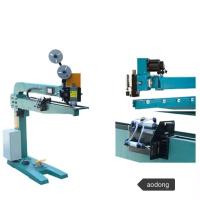 China 0.37kw Carton Box Stitching Machine Double Eccentric Wheel Structure for sale