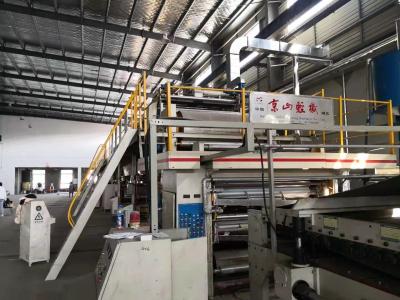 Cina Pieghe di iso del CE 5 hanno utilizzato il macchinario ondulato con il ponte del trasportatore in vendita