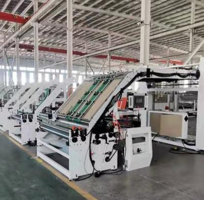 China 33Kw 38kw Corrugated Box Lamination Machine , High Speed Flute Laminator for sale