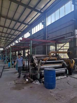 China 1.8m máquina ondulada usada recondicionada cinco dobras da cartonagem à venda