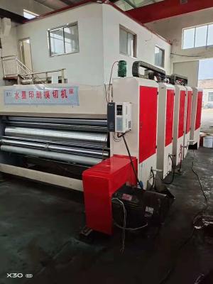 Cina Stampatore Slotter Die Cutter del cartone di colore di alta velocità 3 in vendita